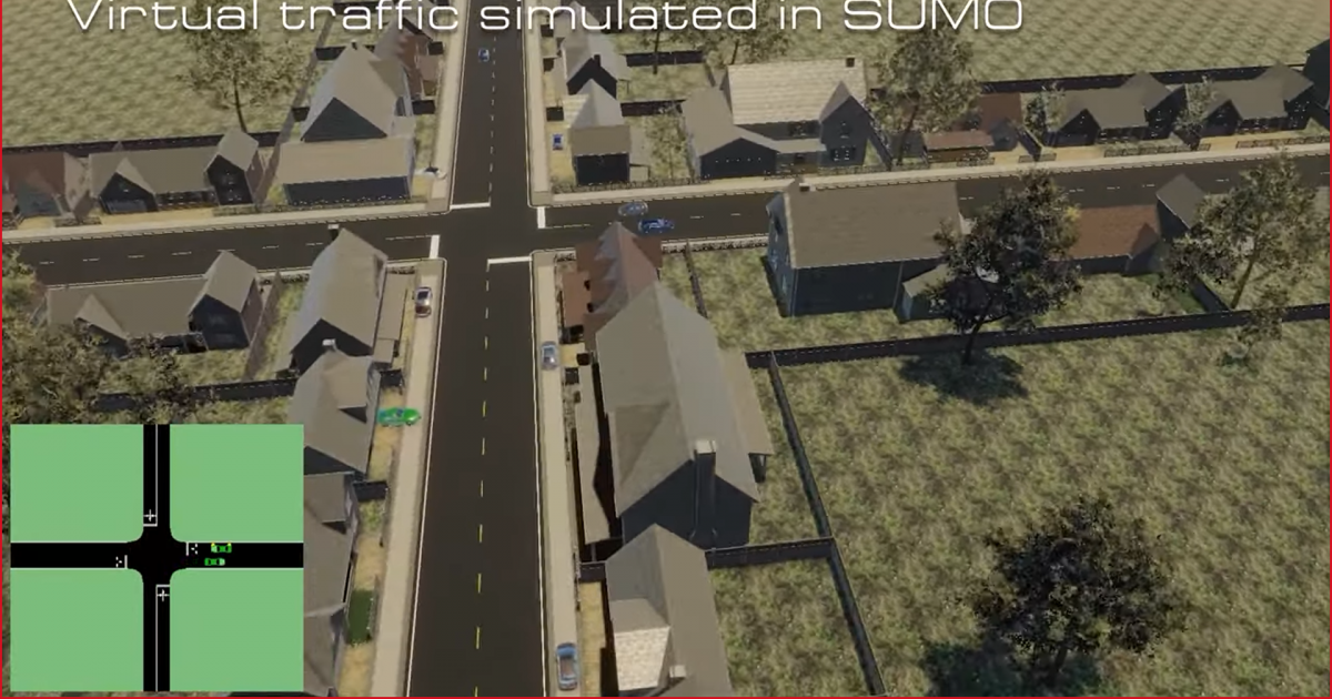 Development of a SUMO, Veins, INET and OMNeT++ based co-simulation ...